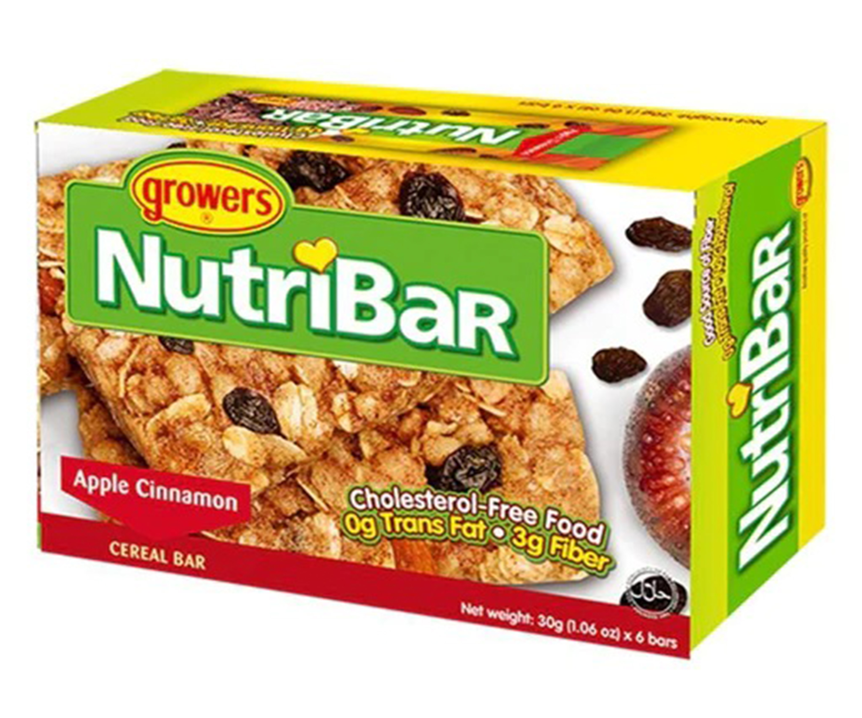 Growers NutriBar Cereal Bar Apple Cinnamon 30g | Lazada PH
