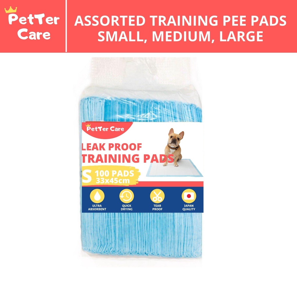 Petter Care Training Pee Pads - SMALL, MEDIUM, LARGE | Lazada PH
