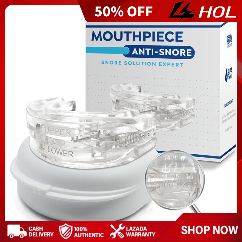 HOL Anti Snoring Mouthpiece, Fully Adjustable Mouth Guard for Snoring ...