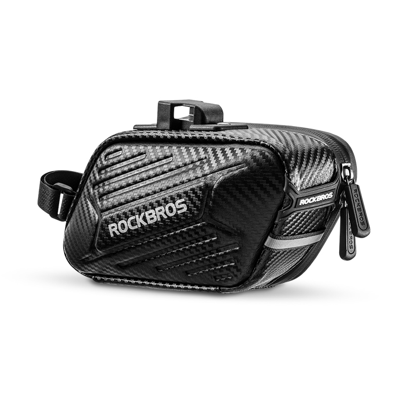 ROCKBROS 1.5L Hard Shell Bike Bag Rainproof Reflective MTB Bicycle Bag ...