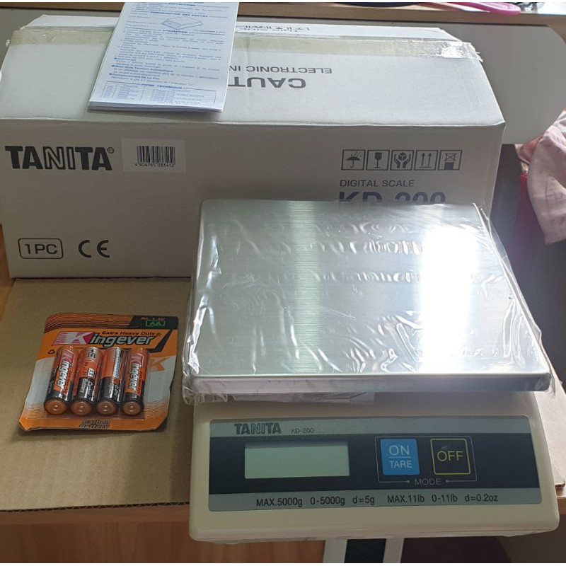 Tanita KD 200 digital postage kitchen bench scales Made in JAPAN ...