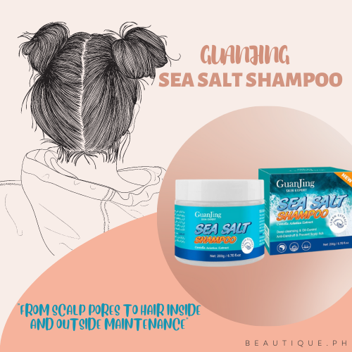 BEAUTIQUE.PH | Sea Salt Shampoo Hair Treatment Oil Control Hair Care ...