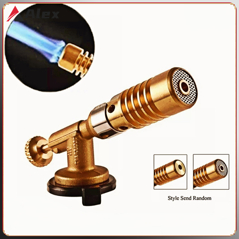 Portable Gas Torch Butane Gas Welding Torch Cooking Blow Torch Copper ...