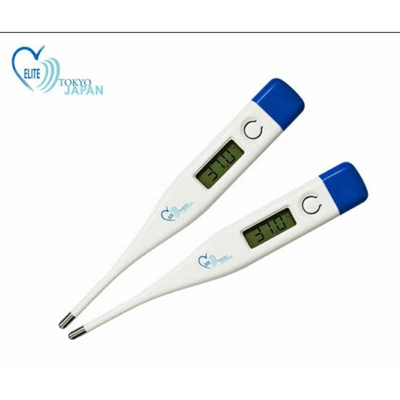 【COD】 Elite DIGITAL THERMOMETER with battery | Lazada PH