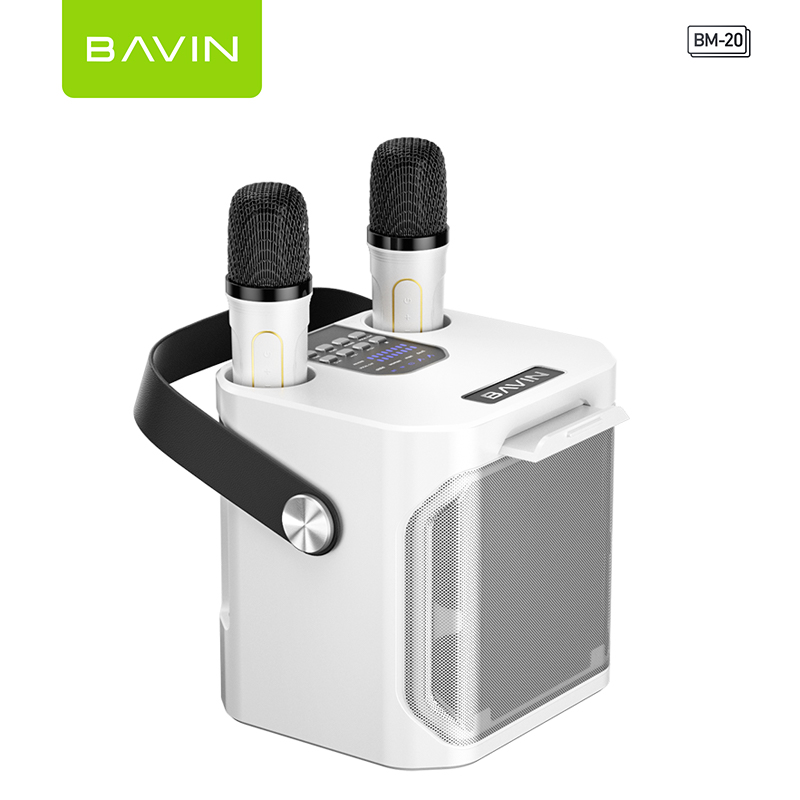 BAVIN BM20 Professional Karaoke Bluetooth 5.0V Portable Speaker Dual ...