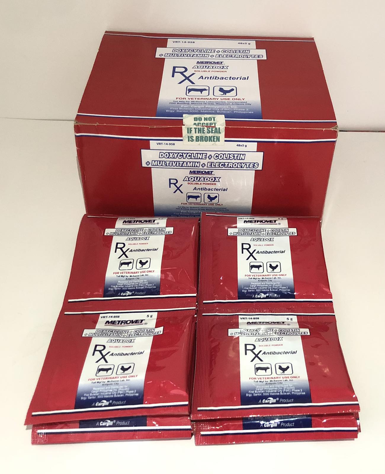 [JWR AGRIVET] Metrovet Aquadox Soluble Powder for Pigs: Baboy: Manok ...