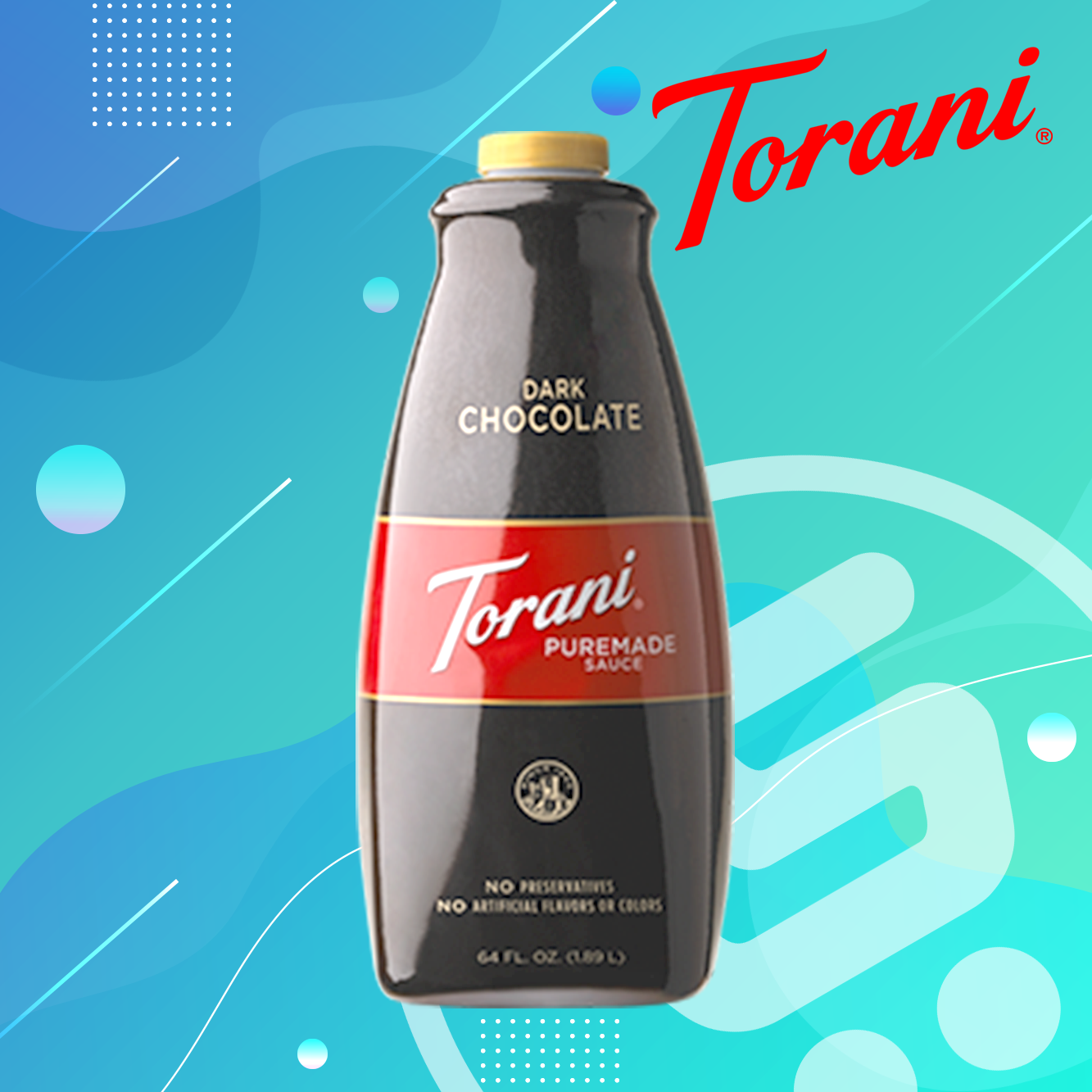 Torani Dark Chocolate Sauce 1.89L | Lazada PH