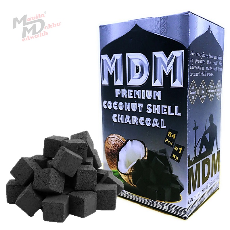 Manila Dokha Medwakh -MDM Charcoal for Shisha Indonesia Premium Coconut ...