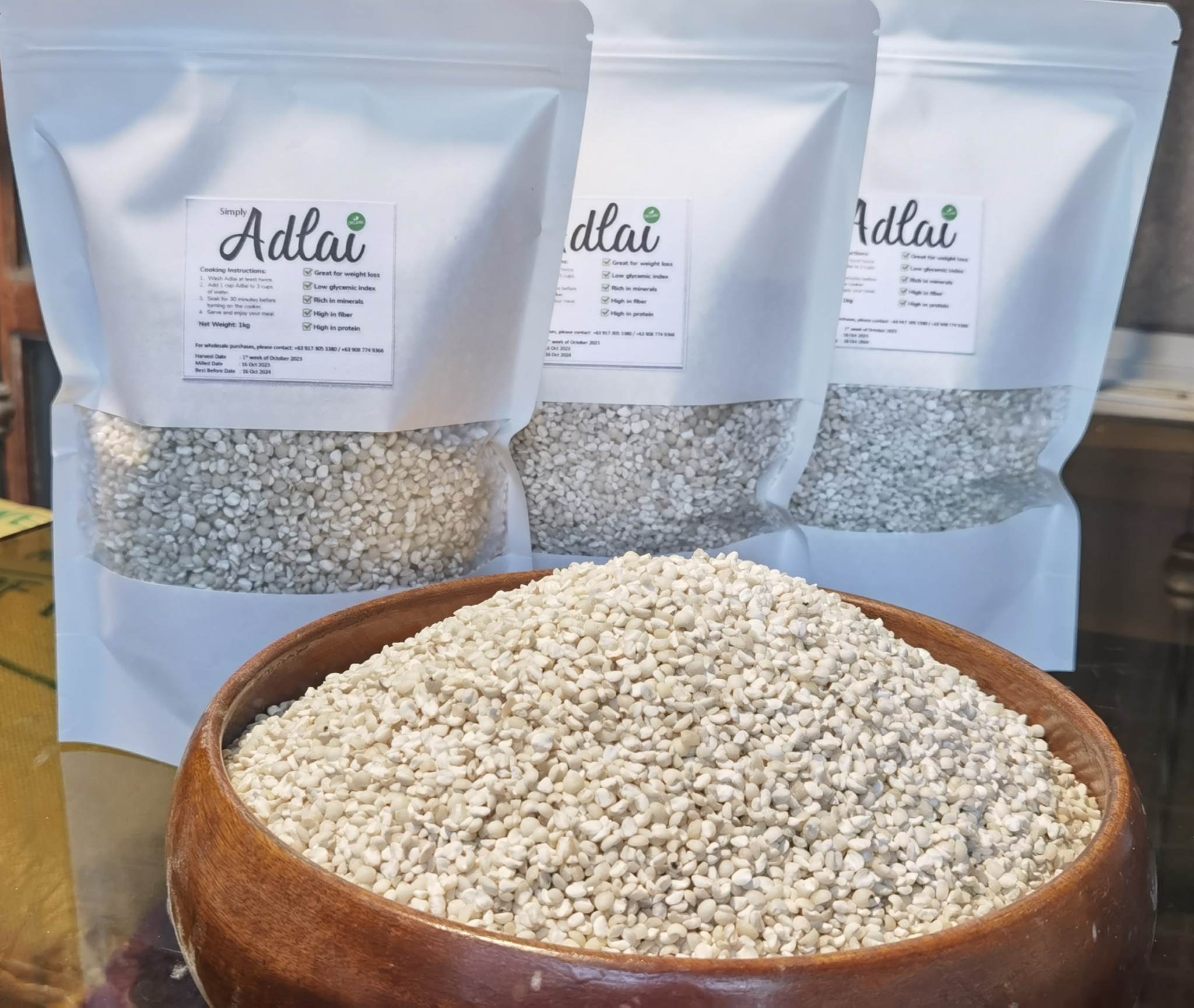 Adlai Rice Organically Grown 500g and 1kilo | Lazada PH