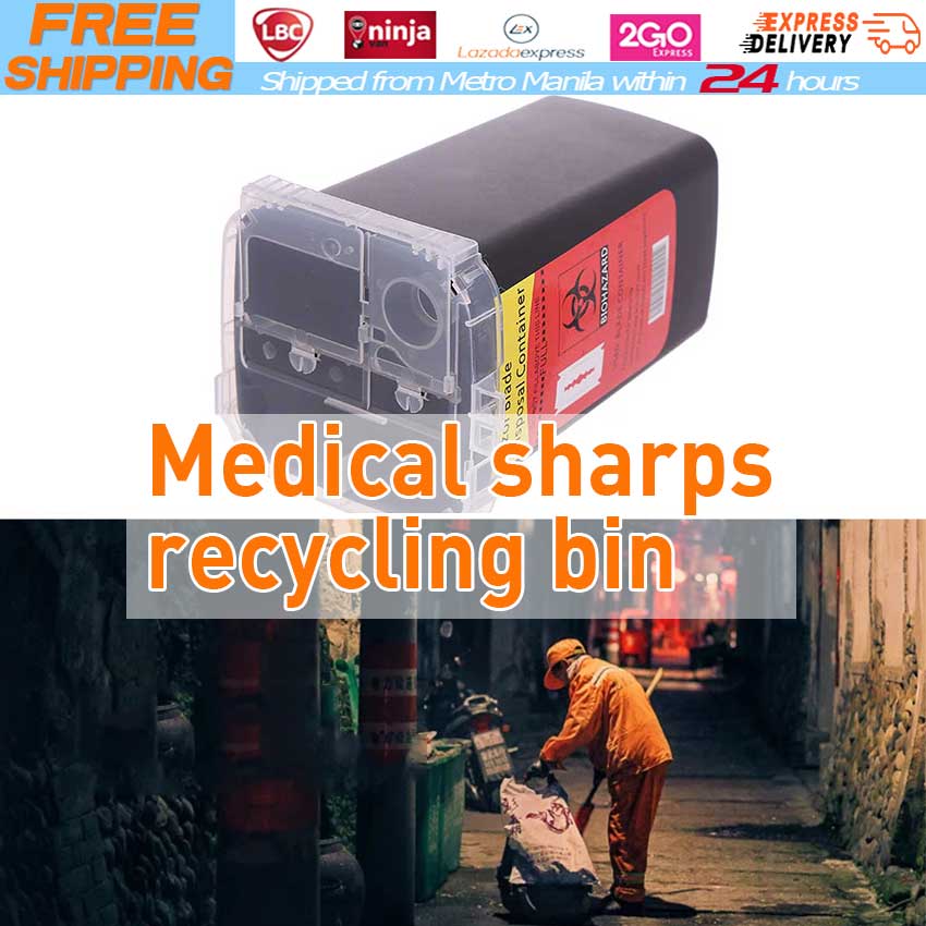 【Local Warehouse】Clinical Waste Container Medicinal Accessories Feather ...