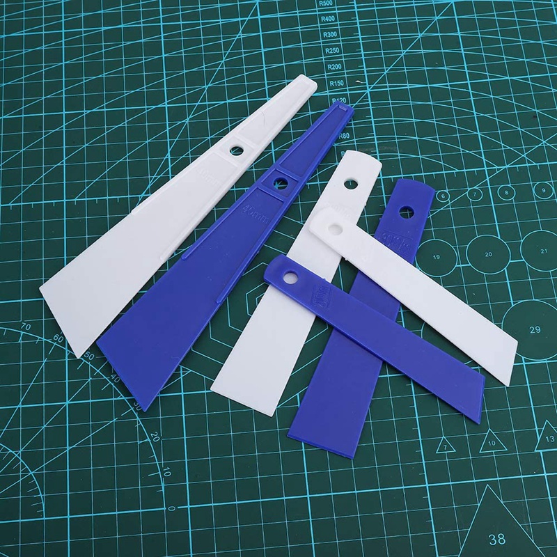 6Pcs Glue Tool Smear Plastic Glue Scraper Leather Scraping Spreaders ...