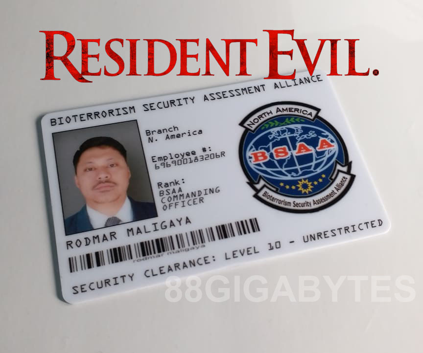 Resident Evil ID Card | Lazada PH
