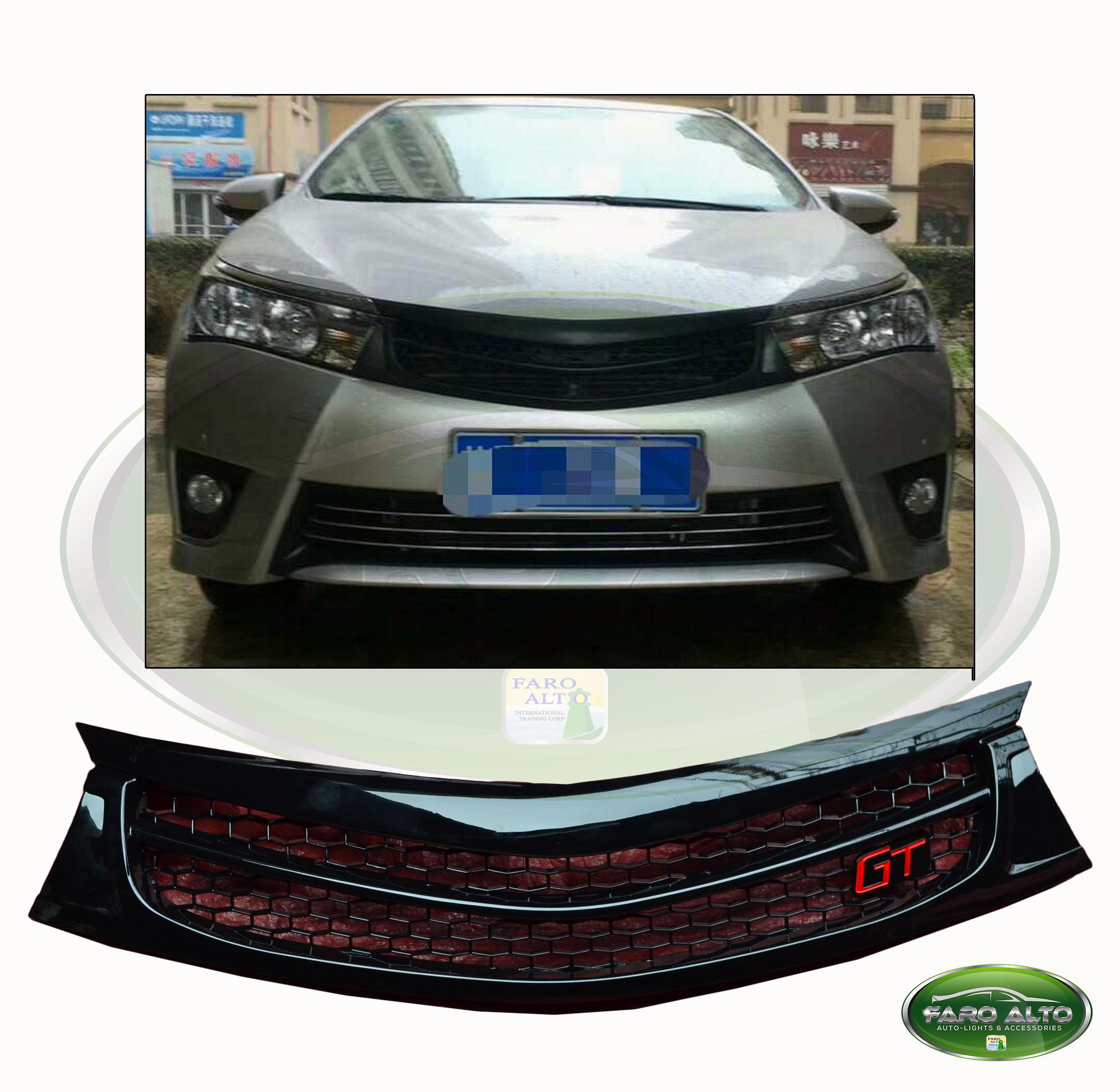 Toyota Altis 2014 - 2016 GT Front Grill | Lazada PH