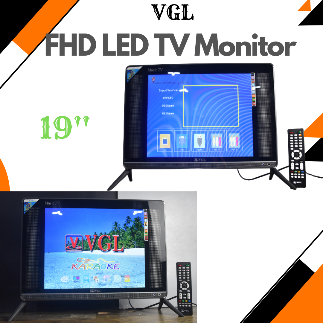 VGL 19'' LED TV Monitor(19LTV)Flatscreen | Lazada PH