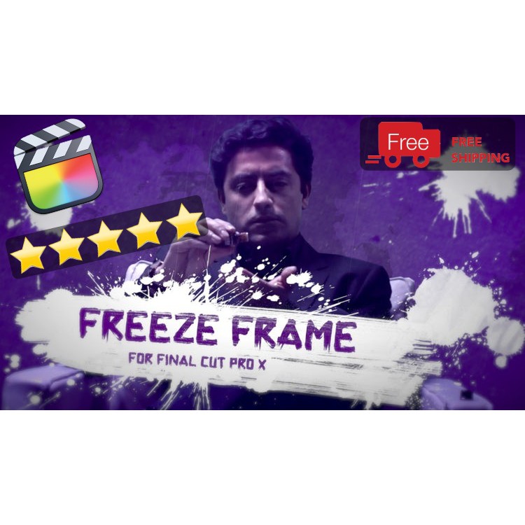 Freeze Frame Transitions + Tutorial Final Cut Pro X FCPX plugin ...