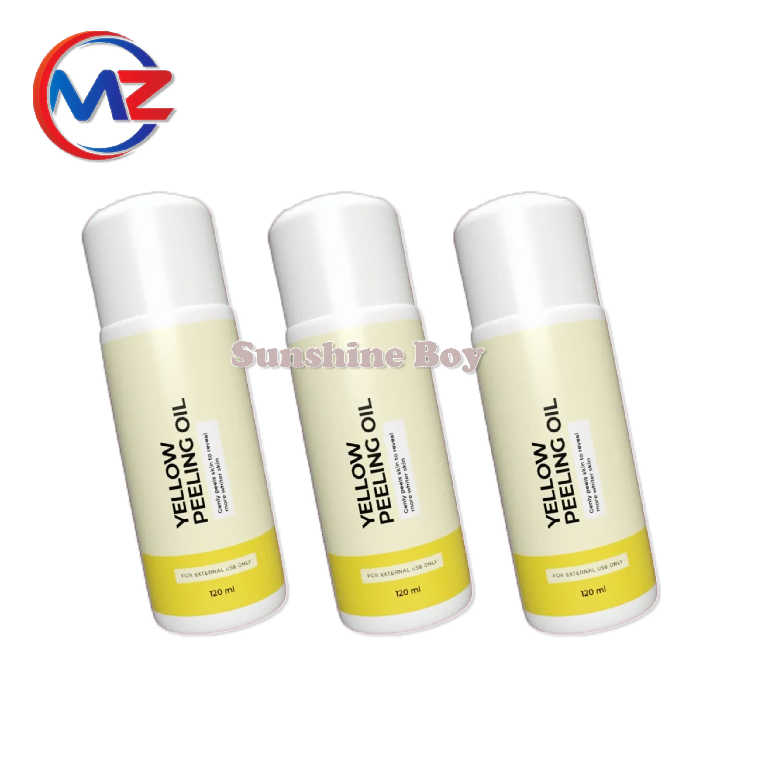 Yellow Peeling Oil - 120ml Skin Peeling - Body Peeling - Underarm ...
