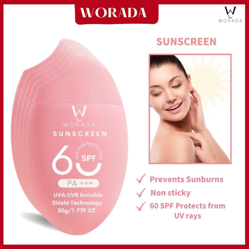 [FDA APPROVED] Worada Invisible Shield Technology Brightening Sunscreen ...