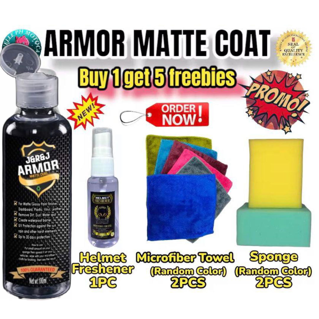 Armor Matte Coat and Glossy Polish Original BUY 1 GET 5 FREE (CAR ...