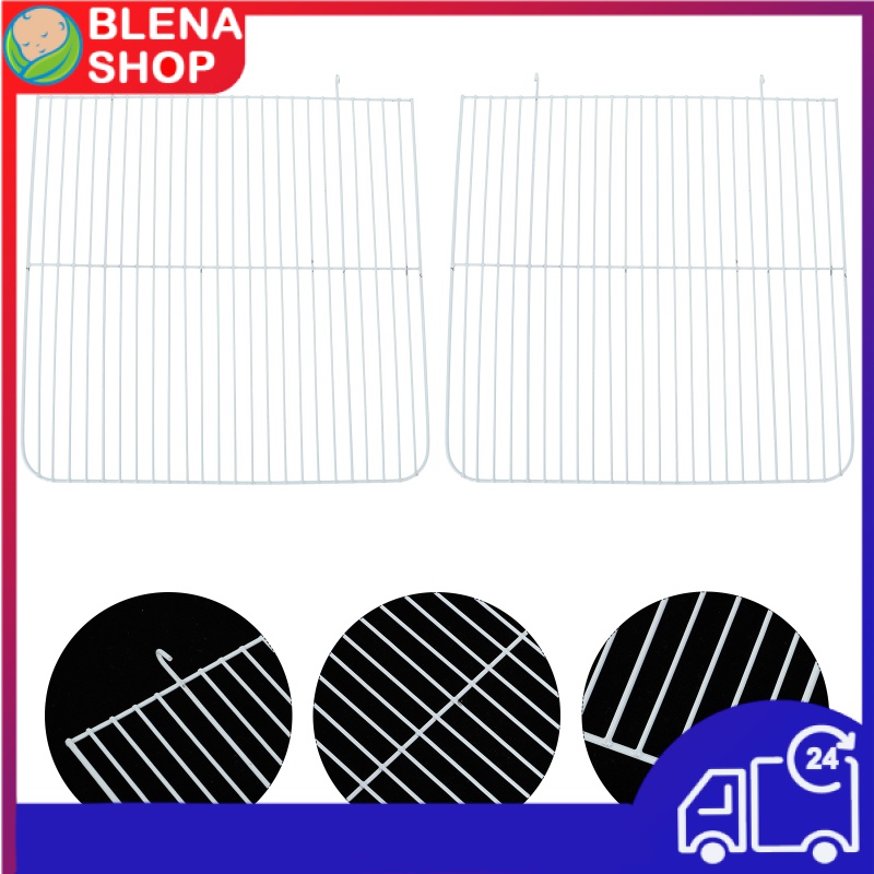 BLENASHOP 2 Pcs Partition Plate Hamster Cage Divider Wire Cage Small ...