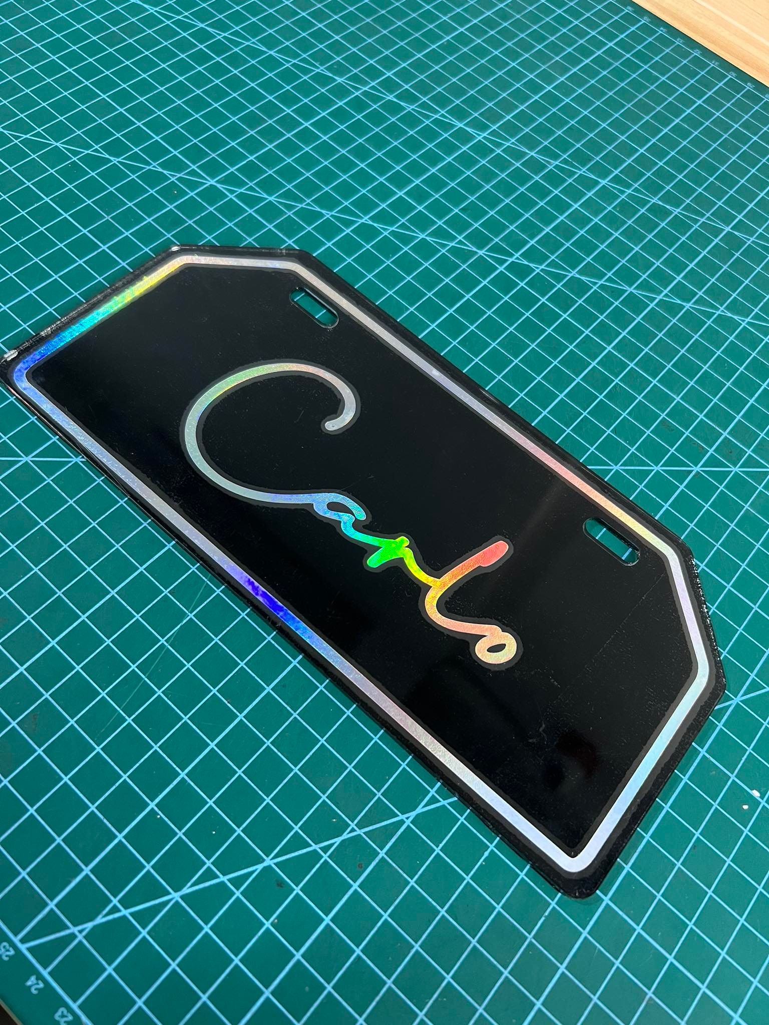 Custom Name MC Acrylic PLate 3mm | Lazada PH