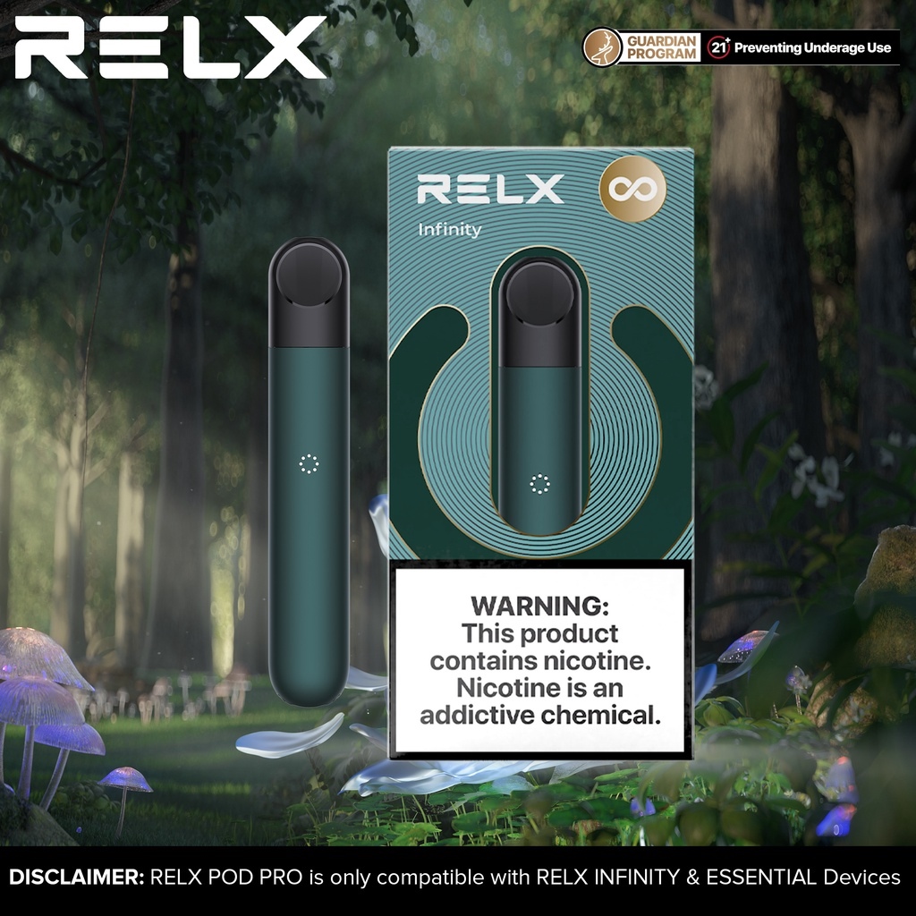 RELX INFINITY FOREST ALLURE Device For RELX Pro Pods Dual-Charging ...