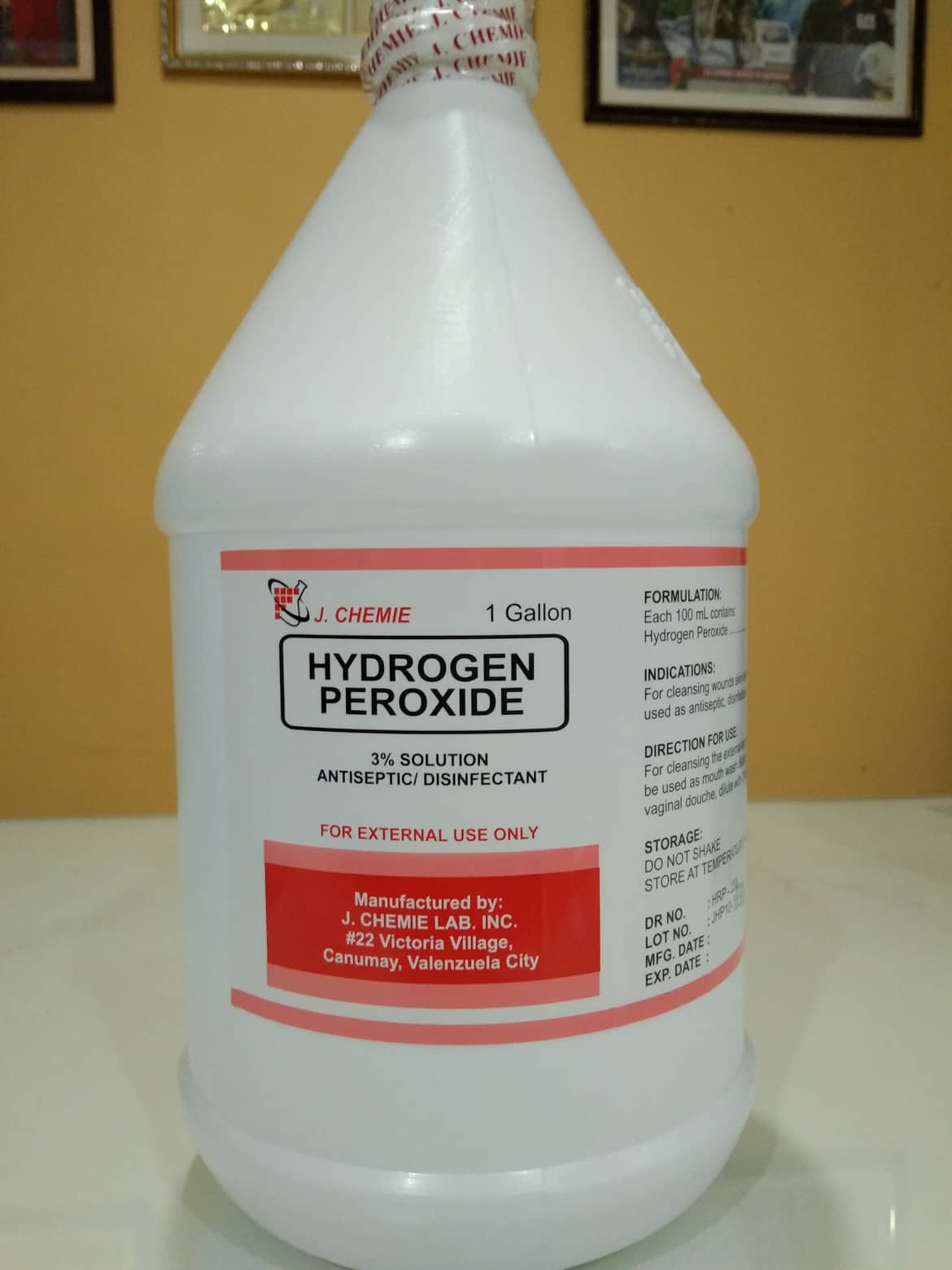 J Chemie Hydrogen Peroxide 3% Solution | Lazada PH