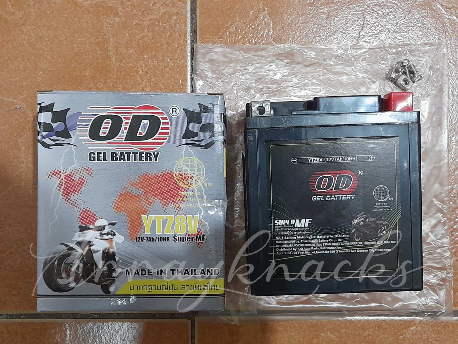 OD - GEL BATTERY 12N12-3B SEPERATE SOLUTION | Lazada PH