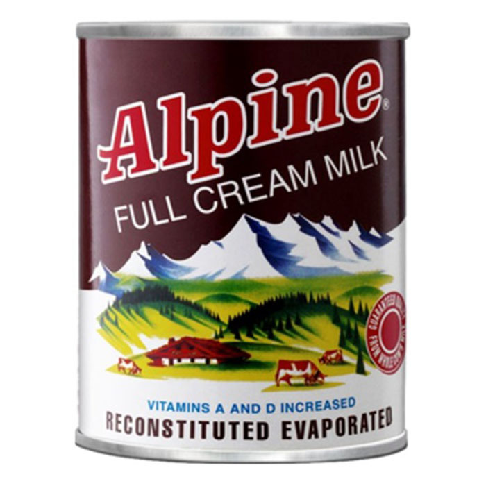 Alpine Full Cream Evaporated Milk 360ml | Lazada PH