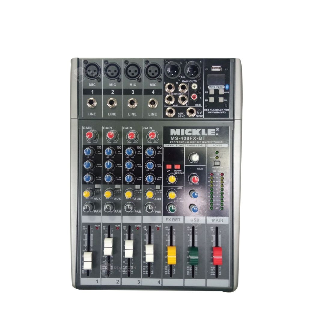 Mickle MS-408FX-BT Professional Mic/Line Mixer with USB | Lazada PH