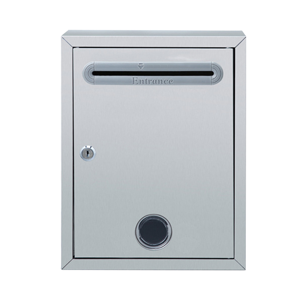 【FREE SHIPPING】 Stainless Steel Modern Wall Mount Outdoor Lockable ...