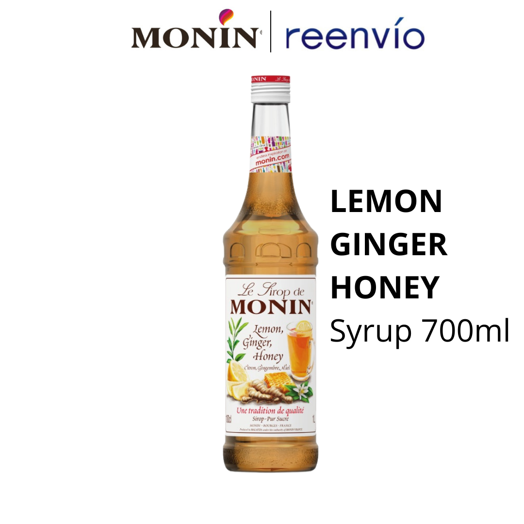 Monin Lemon Ginger Honey Syrup 700ml | Lazada PH