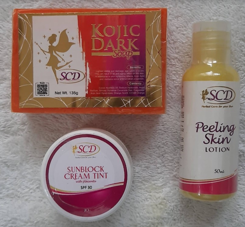 SCD Peeling Skin Lotion Big Set or SCD Peeling Skin Lotion Small Set ...