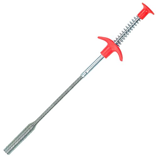 Drain Blockage Cleaner Pipe Unclogging Flexible Gripping Tool 60cm ...