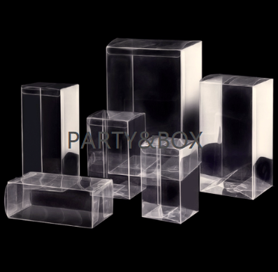 10pcs PVC Box Clear Box Acetate Box for Gift Transparent Box Plastic ...