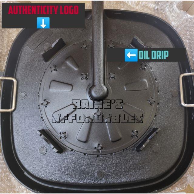 Hanaro Samgyupsal Grill Set (includes: square grill pan portable stove ...