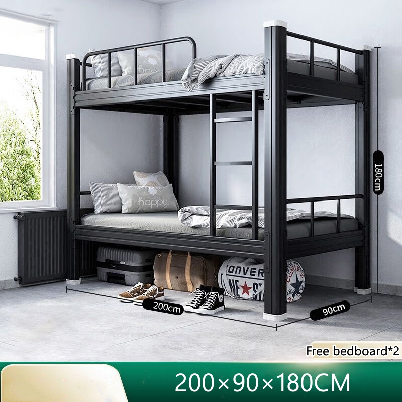 Double Decker Bed Frame 90 120 cm / Bunk Bed Frame Extra Heavy Duty ...