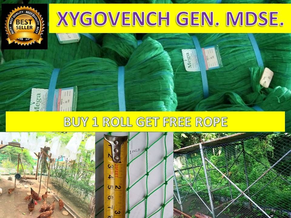 POLYNET / 1 ROLL / 12FT x 100 METERS/ HIGH QUALITY / NET FOR POOL ...
