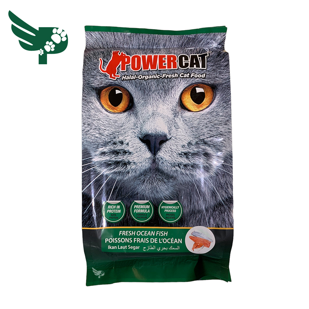 Powercat Fresh Ocean Fish 1.4kg - Halal / Organic / Fresh Cat Food ...