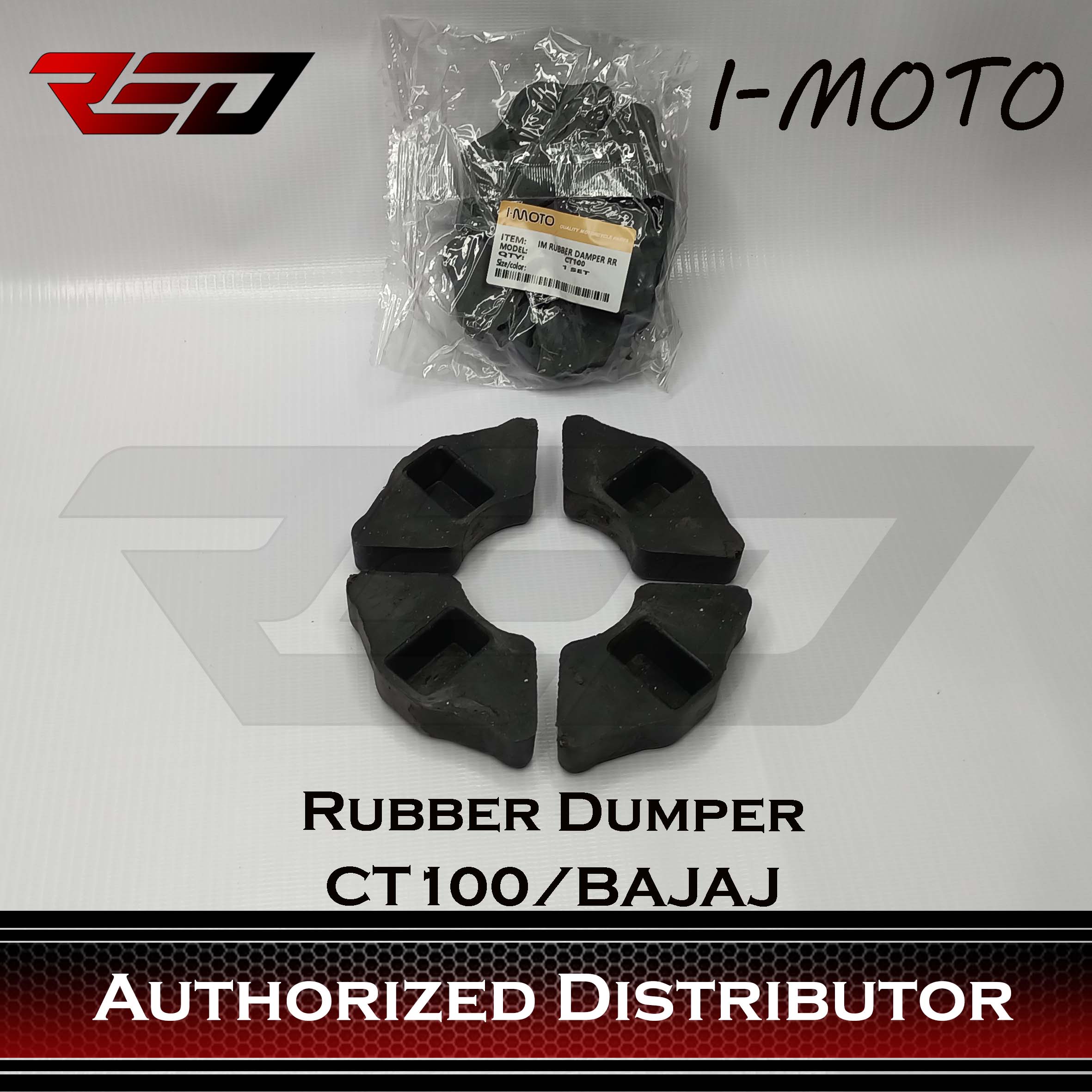 Rubber Damper Heavy Duty Euro / Supremo / C100 / Barako / Bajaj / RS ...