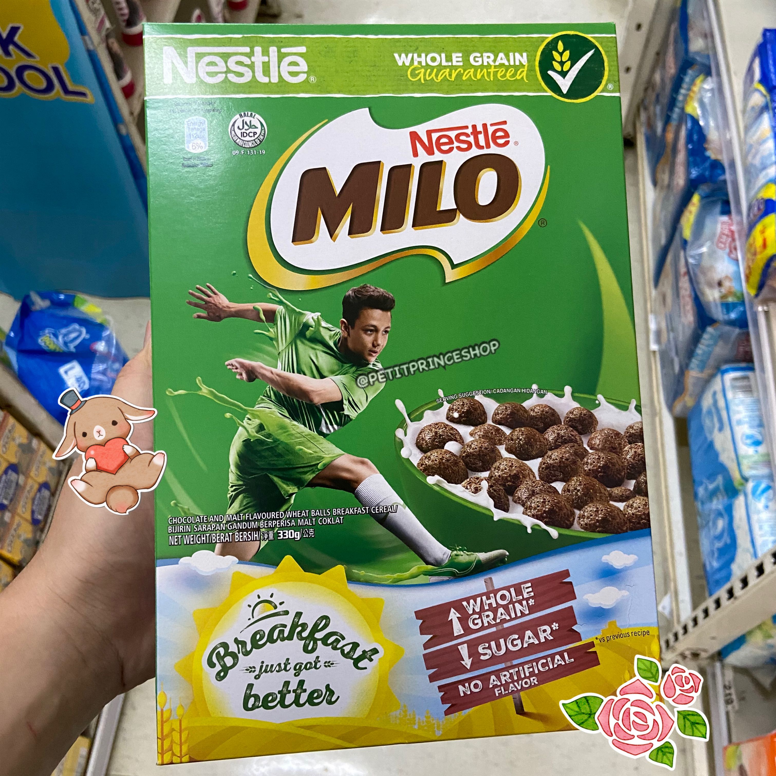 Nestle Milo Whole Grain Cereal 330g | Lazada PH