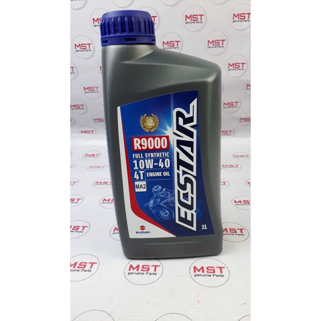 Suzuki Genuine Oil ECSTAR R9000 API SL1L SAE 10W-40 Suzuki Genuine Oil ...