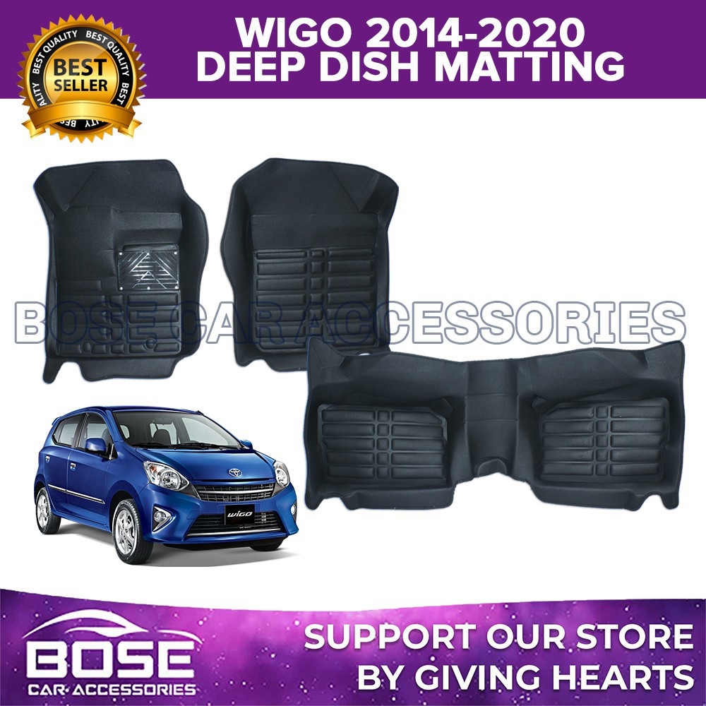 The car 5D / TPE Deep Dish for Toyota Wigo 2017 - 2022 Deep Dish Car ...