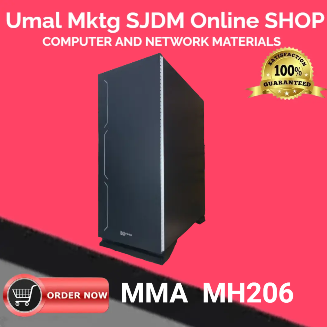 Gaming Case MMA Tempered Glass Atx MH206 | Lazada PH