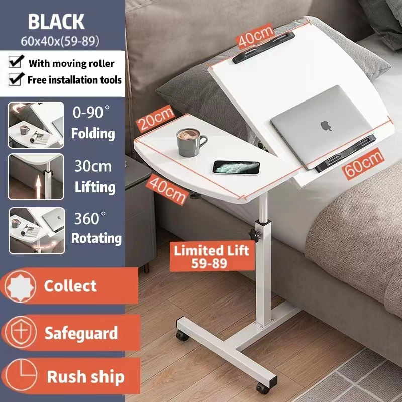 Minimalist Liftable Foldable Laptop Table Home Adjustable Mobile Desk ...