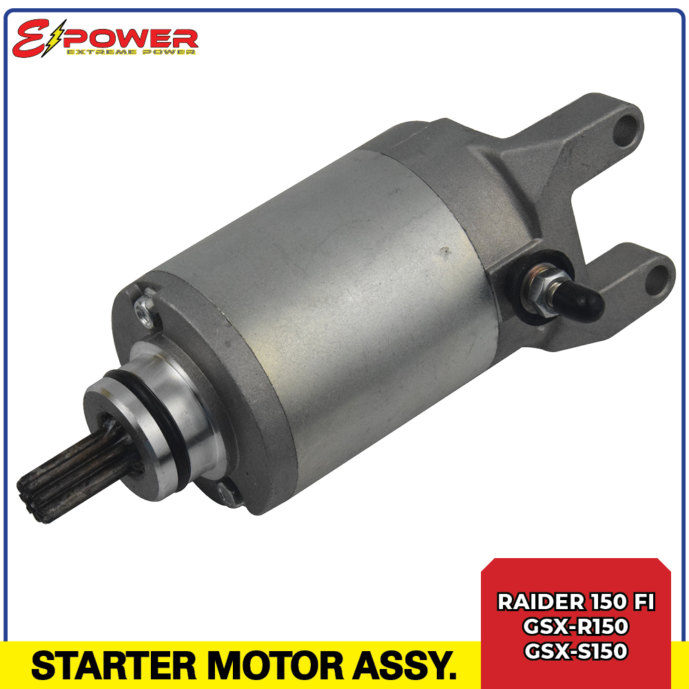 E-Power Starter Motor for RAIDER 150 FI, GSX-R150, GSX-S150 | Lazada PH