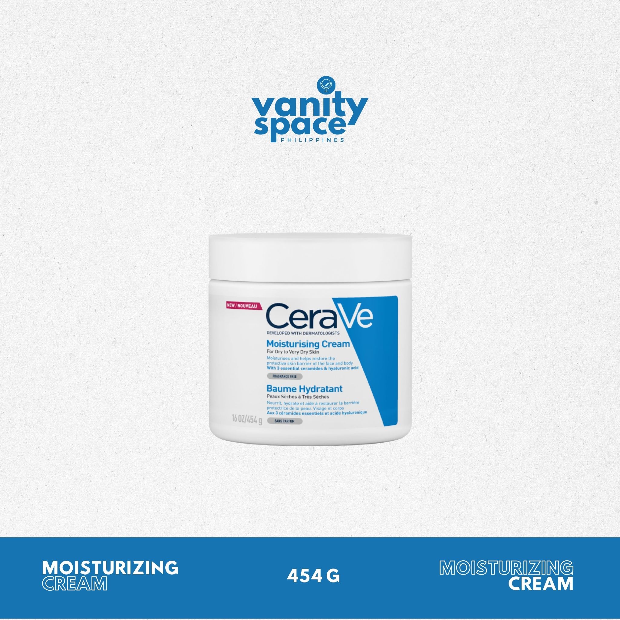 CeraVe Moisturizing Cream 454 G | Vanity Space PH | 100% AUTHENTIC ...