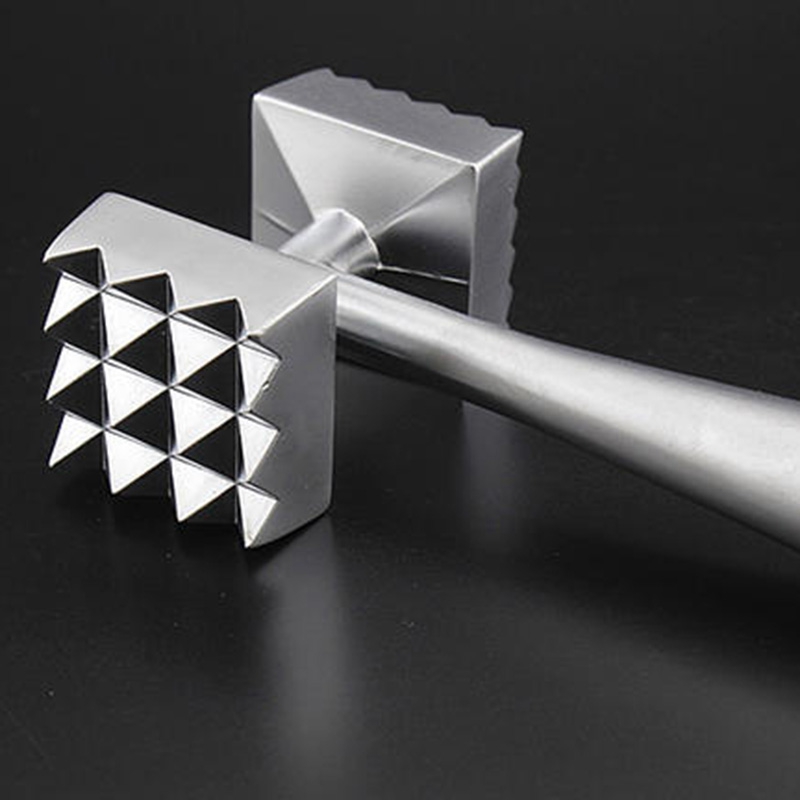 Stainless Steel Zinc Alloy Meat Hammer Household Double Side Meat ...