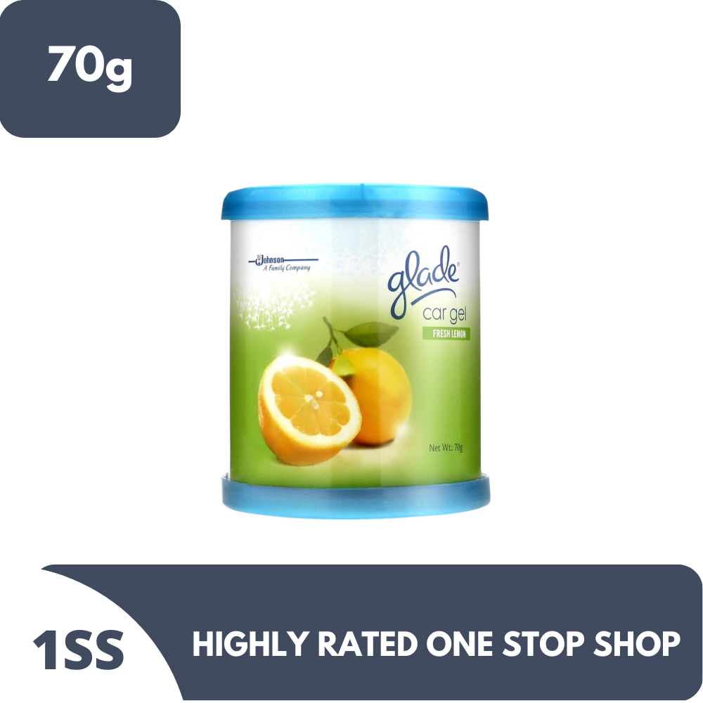 Glade Car Gel, Fresh Lemon 70g | Lazada PH