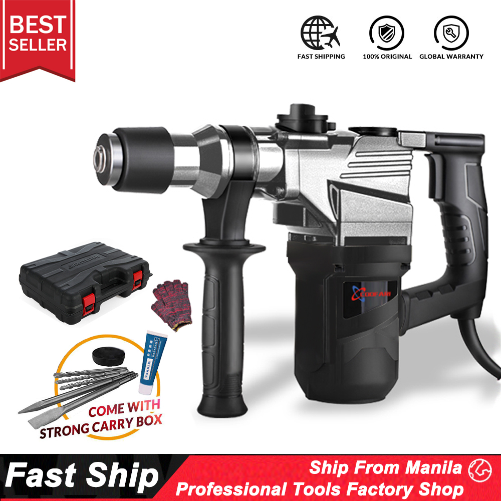 COOFARI Real 2200W 3500W SDS Rotary Hammer with Light Chiseling ...