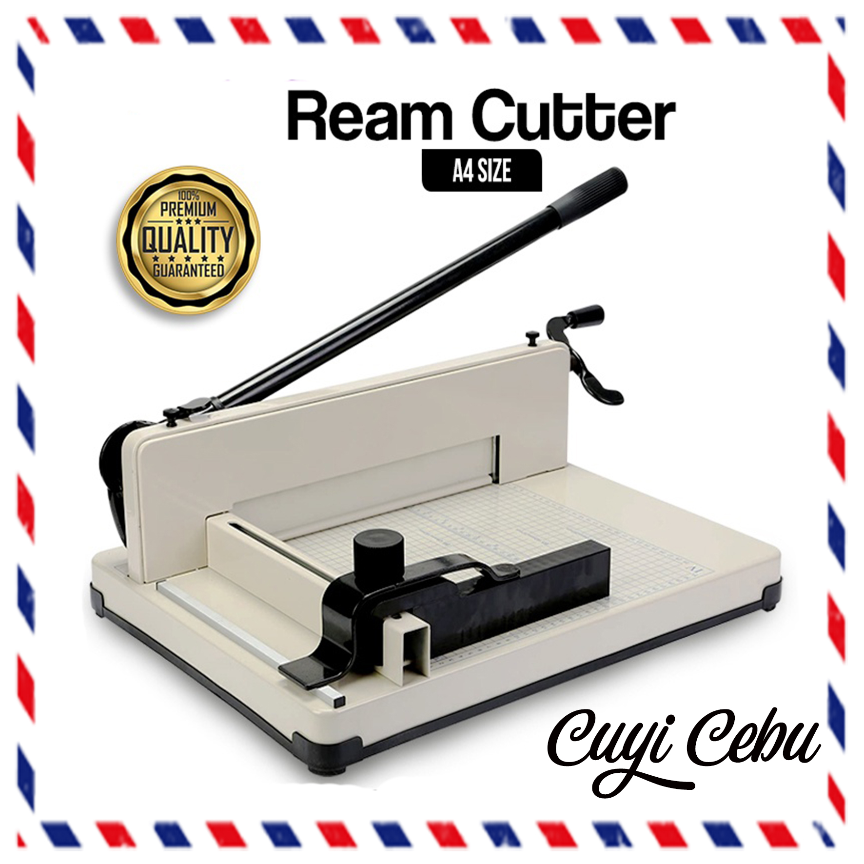 Quaff Ream Cutter Machine Heavy Duty A4 Size - Cuyi Cebu | Lazada PH